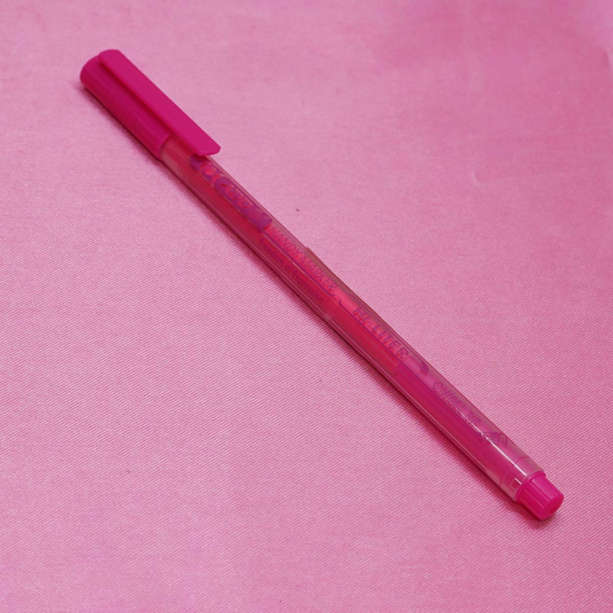 Add Gel Slim Chisel Tip Pink Color Hi-Liter SKU 22365