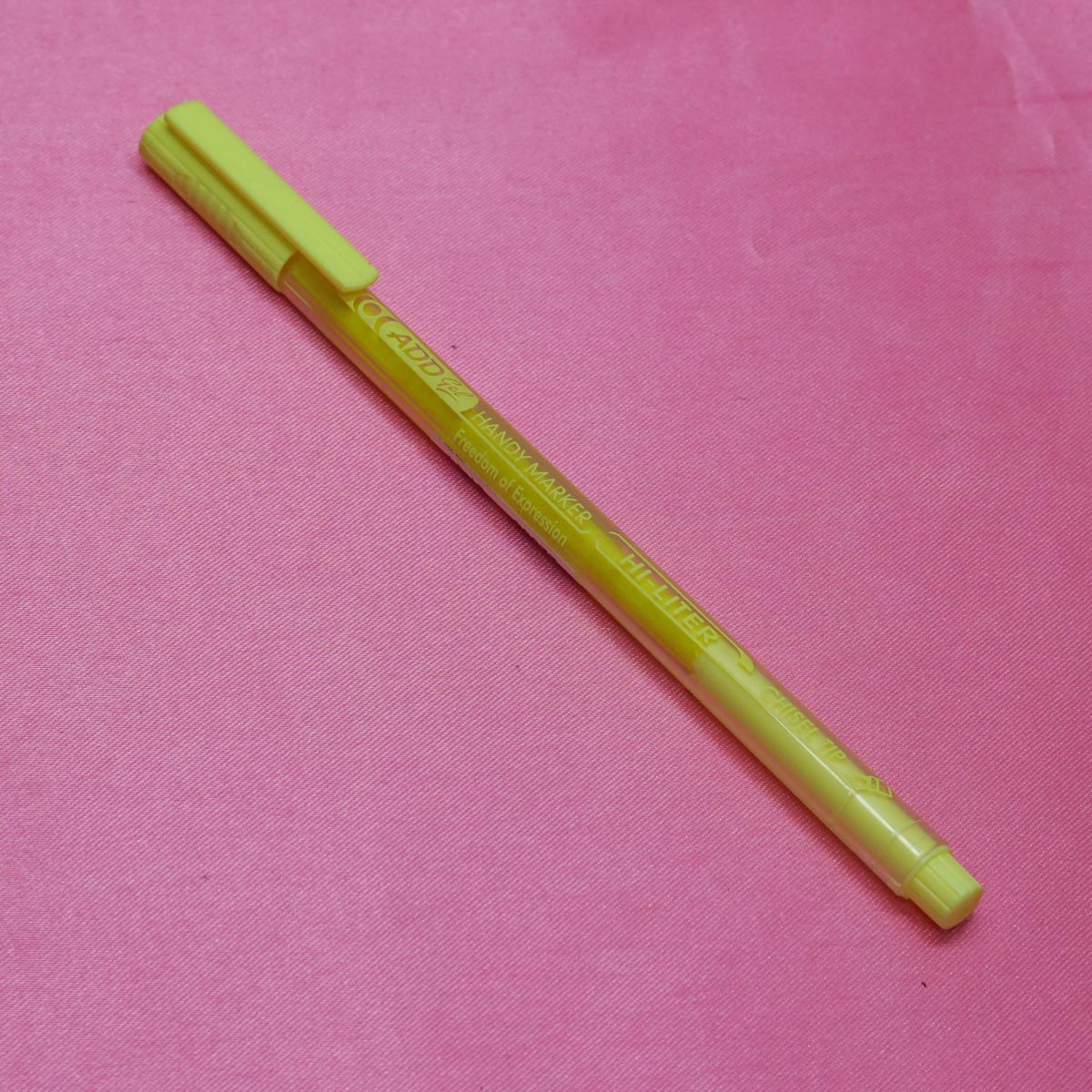 Add Gel Slim Chisel Tip Yellow Color Hi-Liter SKU 22366