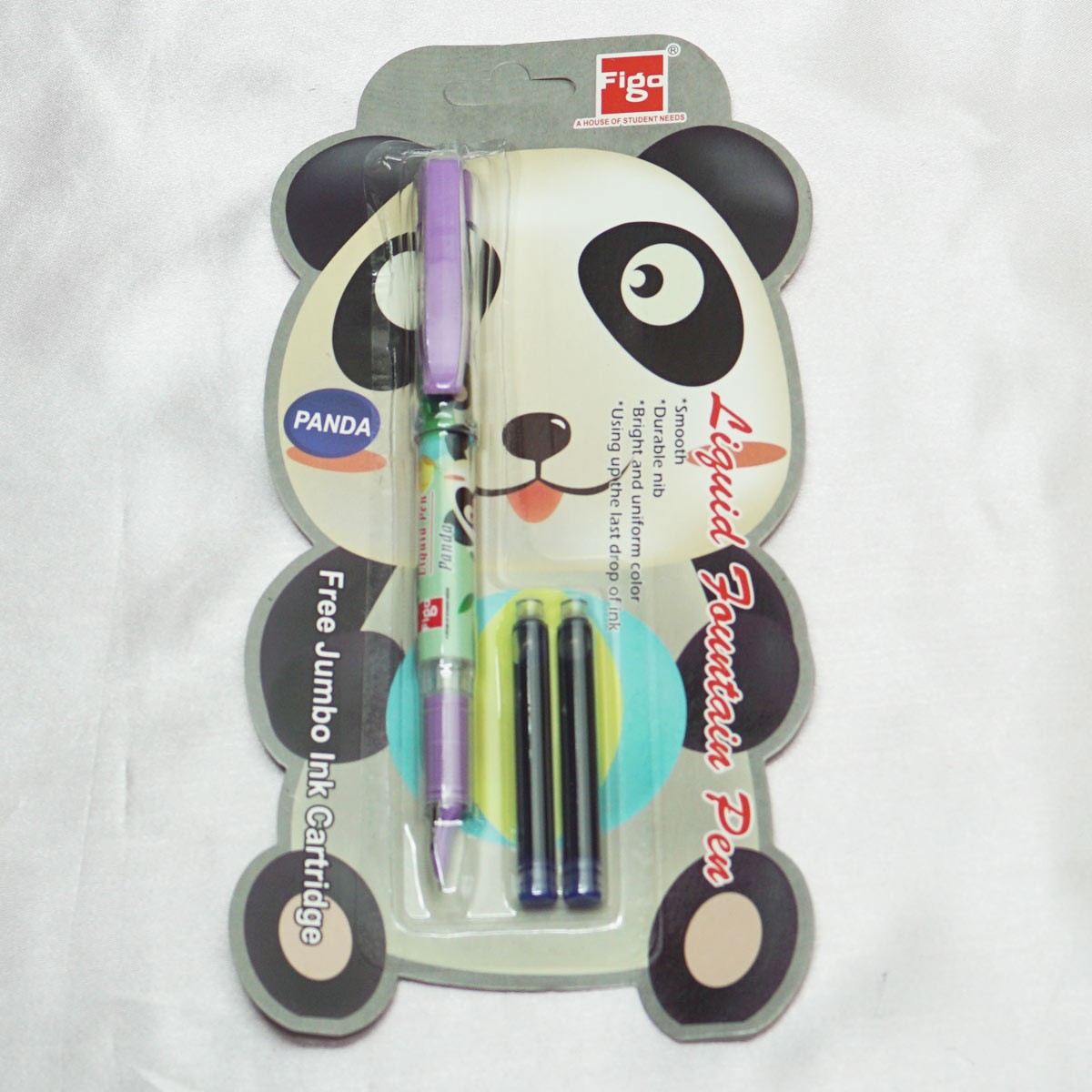 Figo Panda Green Color Design Body With Violet Color Cap Fine Nib ...