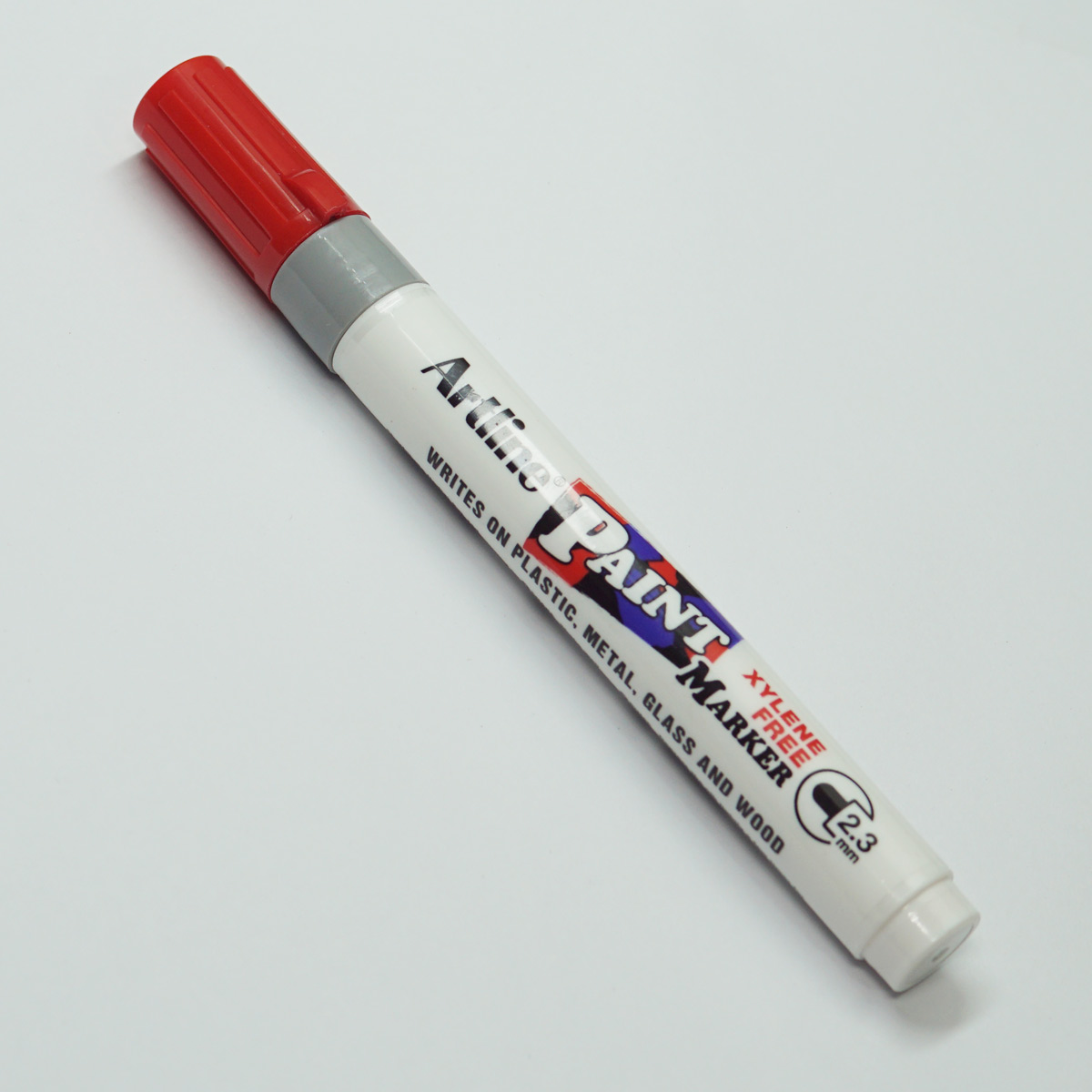 Artline White Color Body With Red Cap Red Writing 2.3mm Tip Paint ...