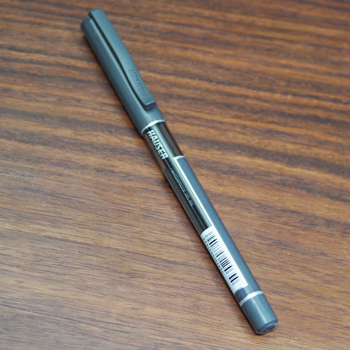 Hauser Sonic X Grey Color Body with Cap Fine Tip Black Writing Cap Type ...