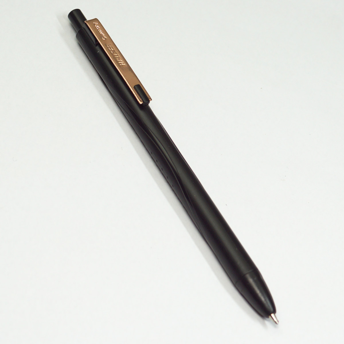 Hauser ENZO Black Color Body With Copper Color Clip Medium Tip Blue ...