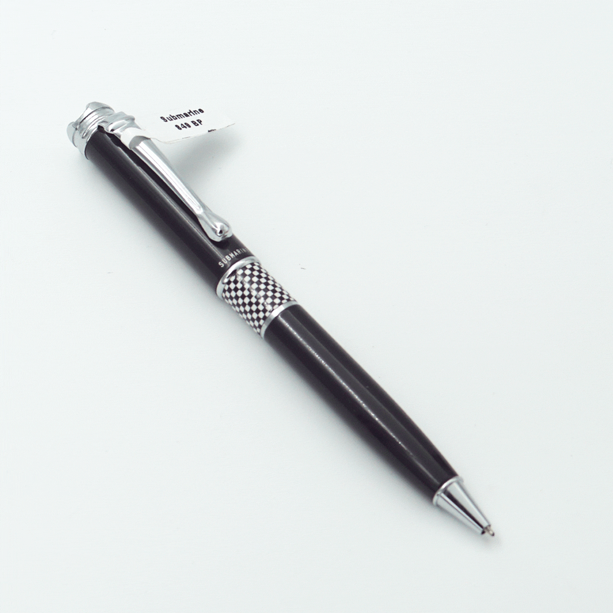 Submarine 849 Black Color Chess Design Body With Silver Clip And Top On ...