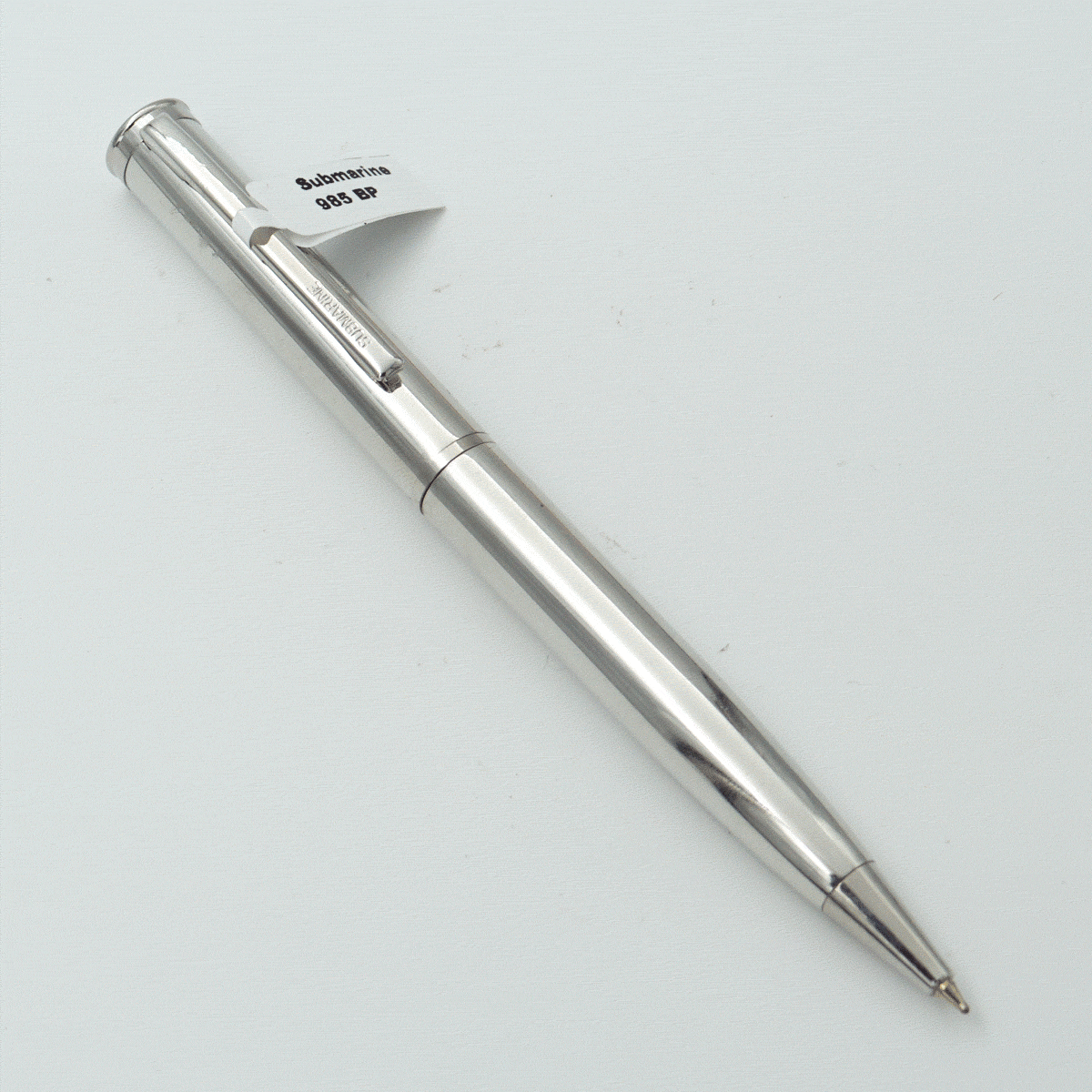 Submarine 985 Full Silver Color Body With Silver Cap Fine Tip Twist ...