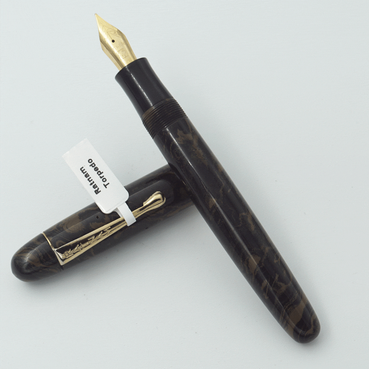 Ratnam Supreme Torpedo Special Handmade Light Brown Color With Black ...