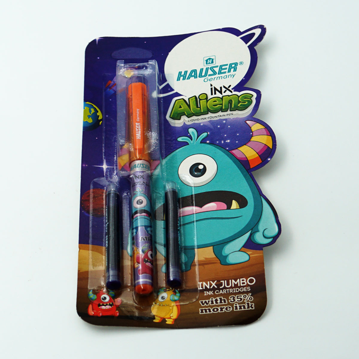 Hauser Aliens Violet Color Design Body With Transparent Orange Color ...