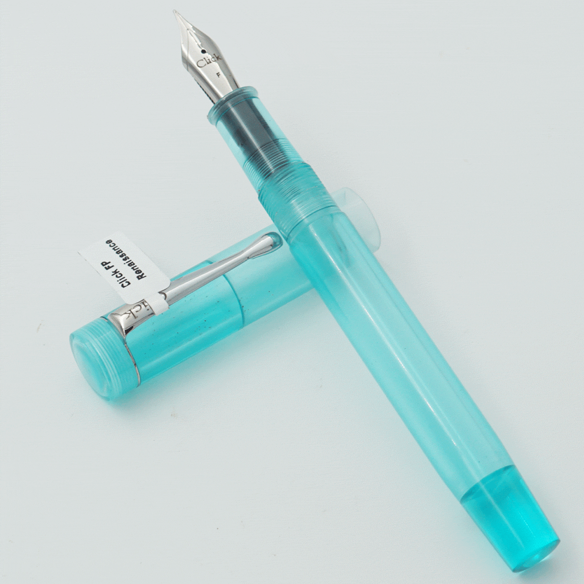 Click Renaissance Demo Transparent Sky blue Color Body With Cap And ...