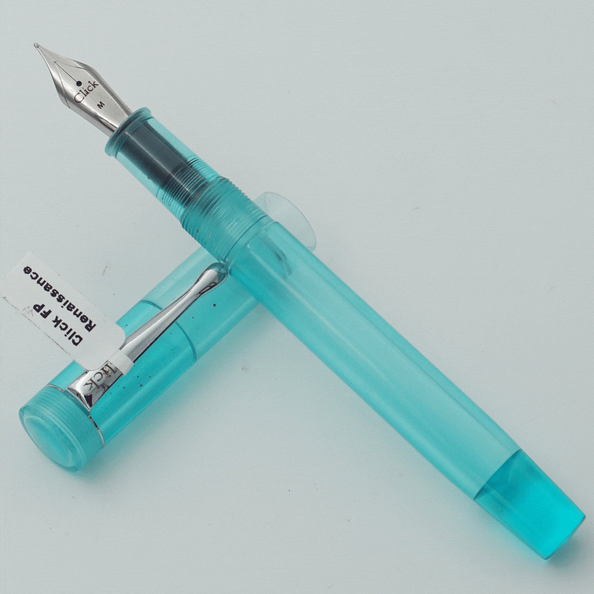 Click Renaissance Demo Transparent Sky blue Color Body With Cap And ...