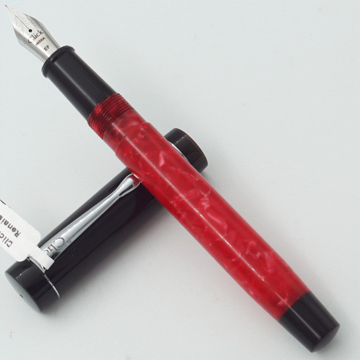 Click Renaissance Red Color Acrylic Body With Black Color Cap And ...