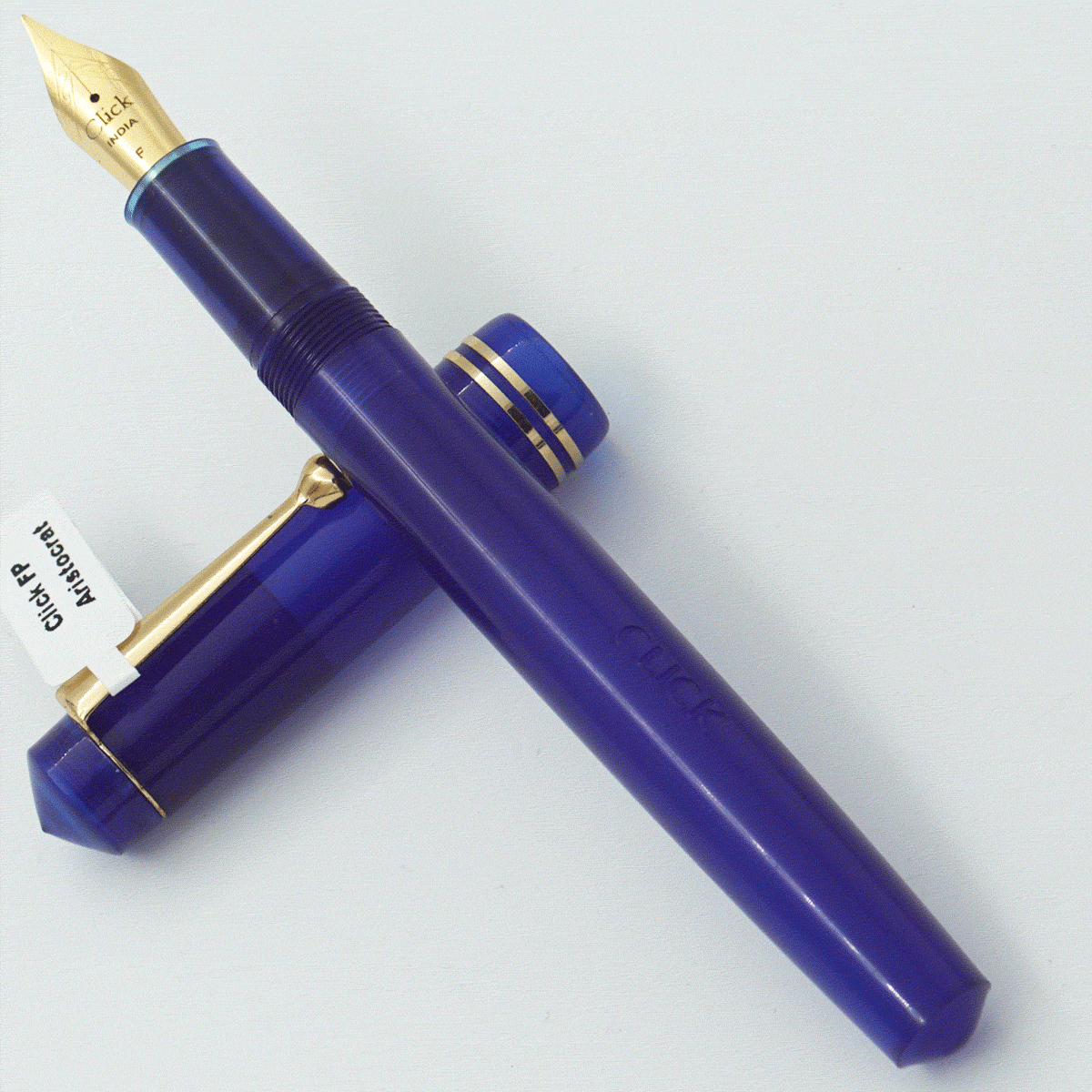 Click Aristocrat Transparent Blue Color Body With Golden Clip No.35 GT ...