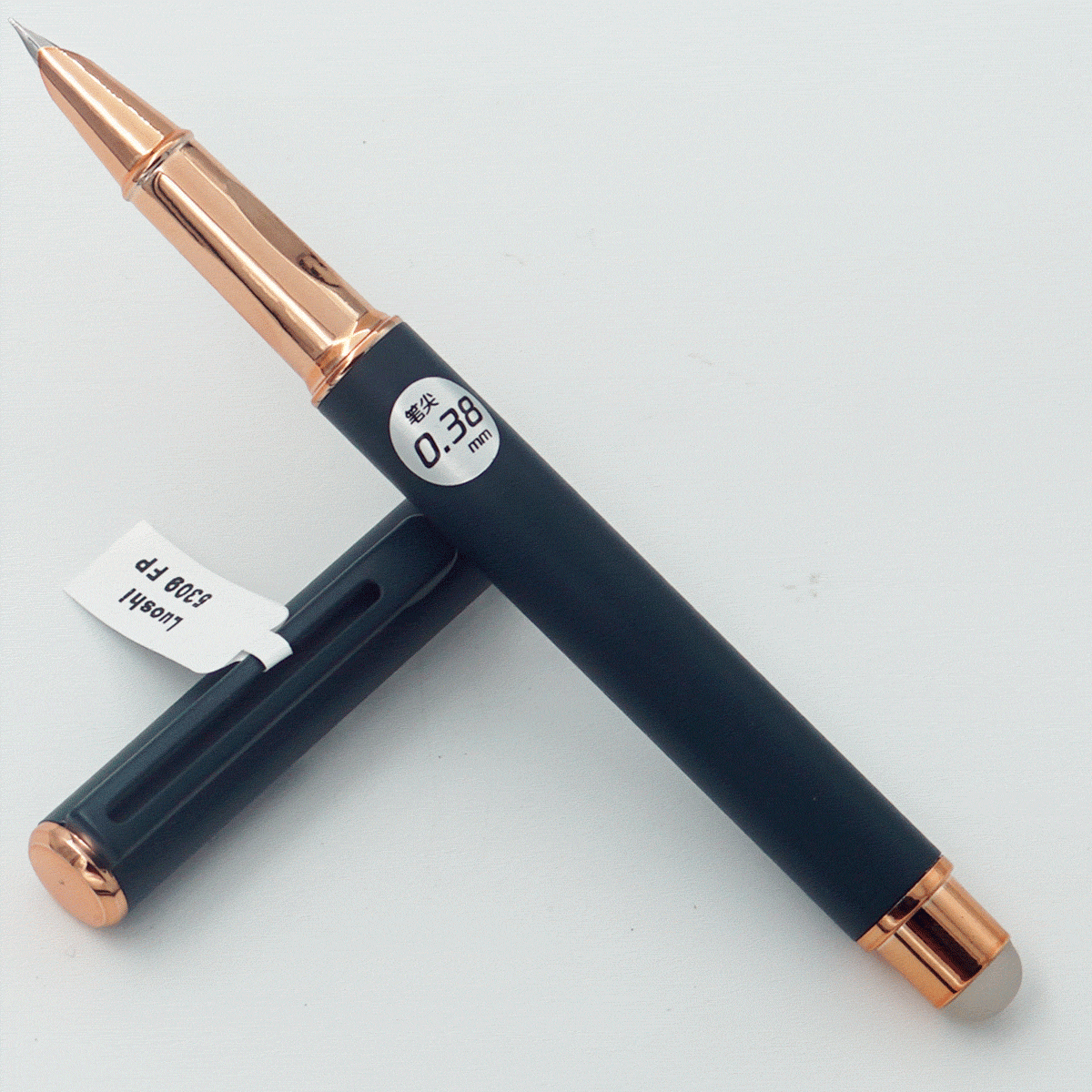 Luoshi 5309 Mat Green Color Body With Green Color Clip 0.38mm Nib ...