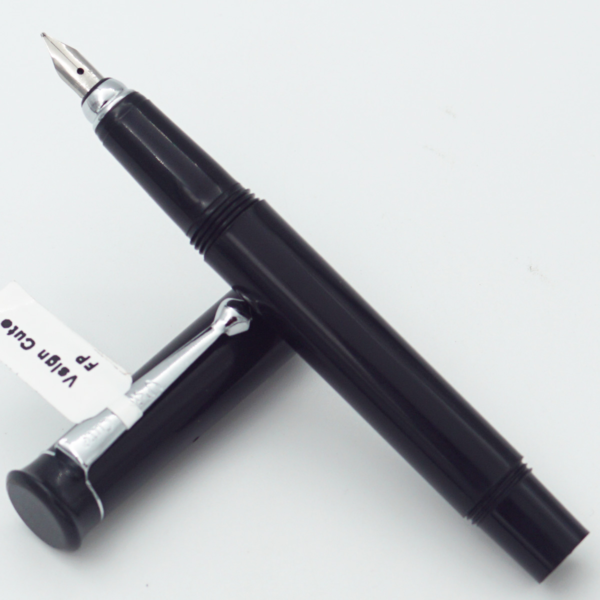 Vsign Cute Black Color Body With Silver Clip Fine Nib Eye Dropper Model ...