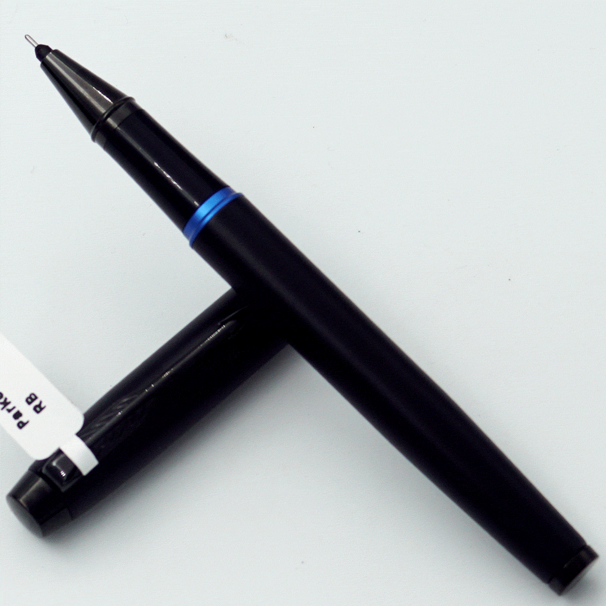 Parker IM Black Color Body With Marine Blue Color Trims And Black Clip ...