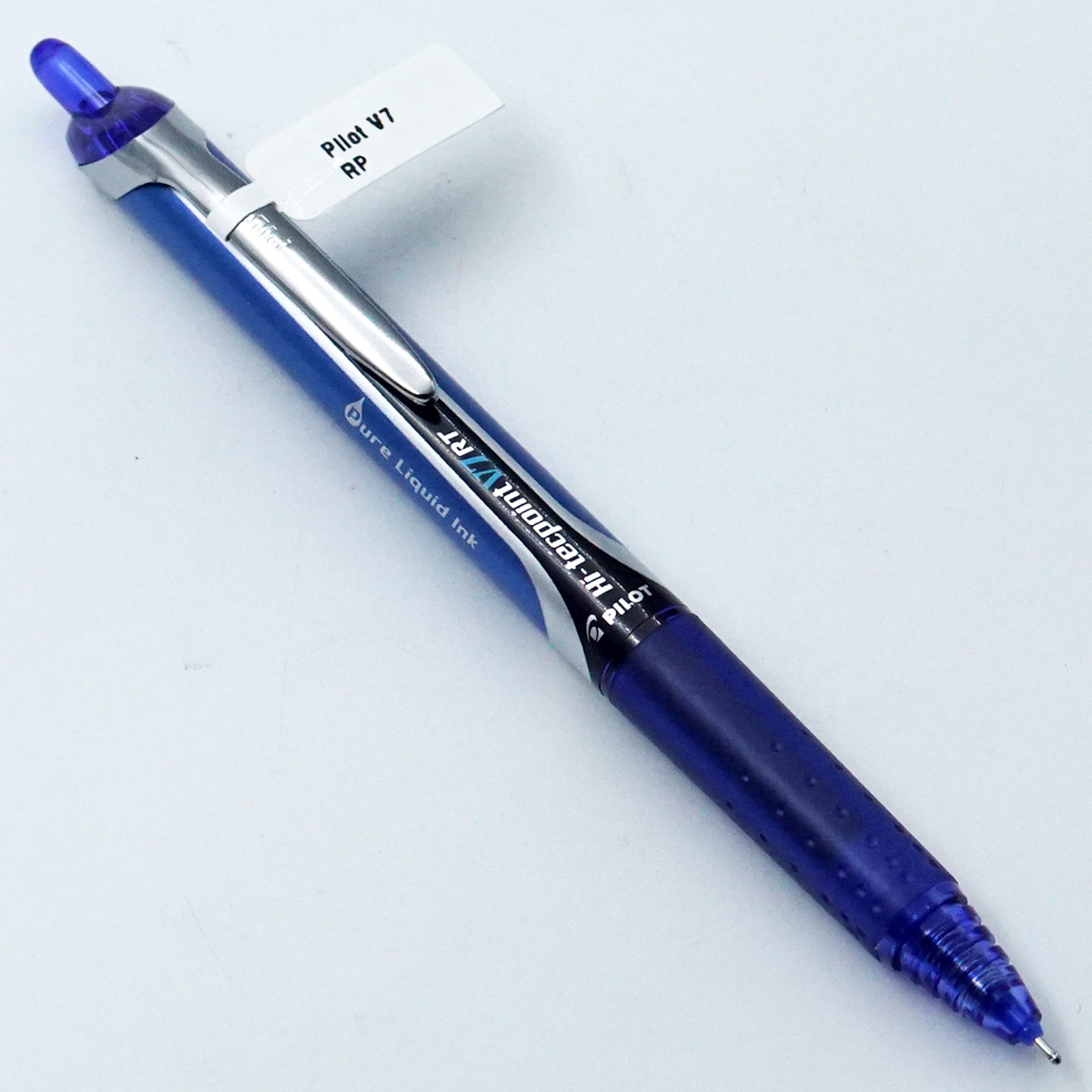 Pilot V7 RT Blue Color Body 0.7mm Fine Tip Gel pen SKU 24756