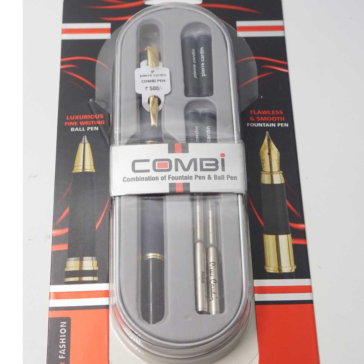 Pierre Cardin Combi 2 In 1 Matt Blue Body Fine Nib And Fine Tip Gold ...