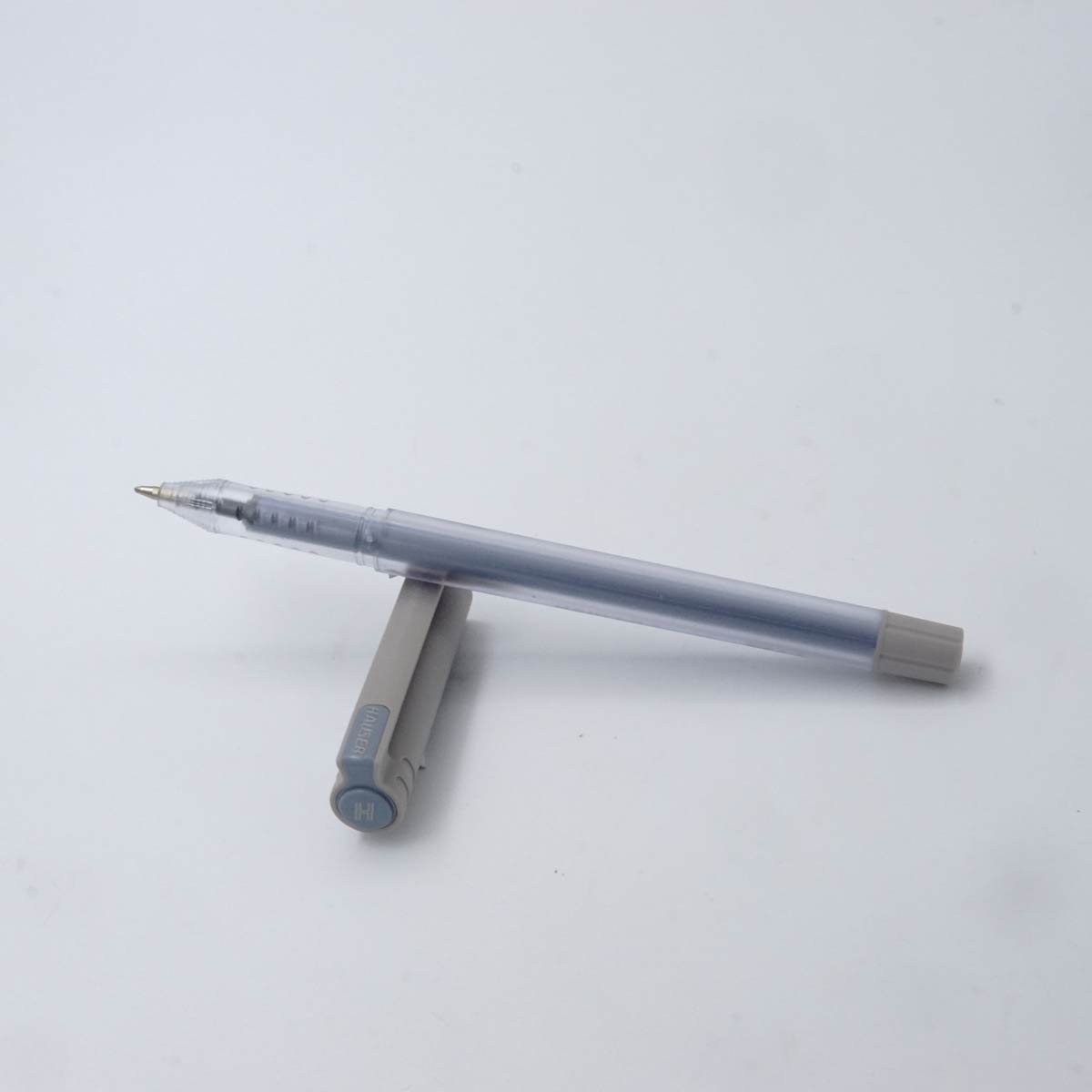 Hauser XO Jumbo Transparent Body Fine Tip Cape Type Roller Ball Pen ...