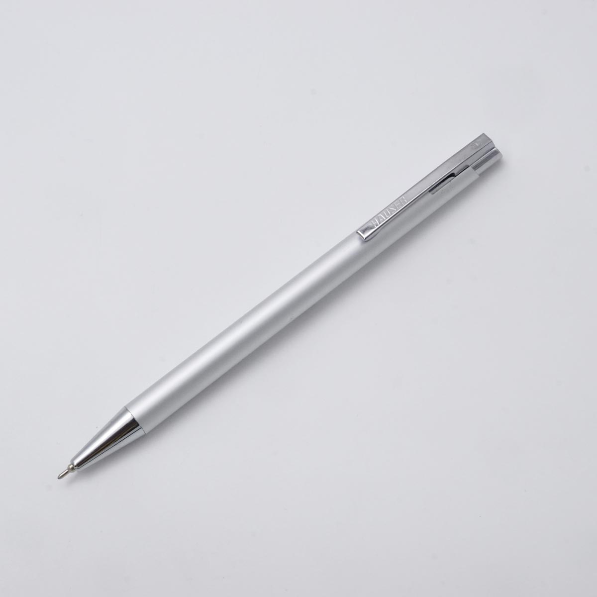 Hauser Aurus Silver With Silver Clip And Fine Tip Retractable Type ...
