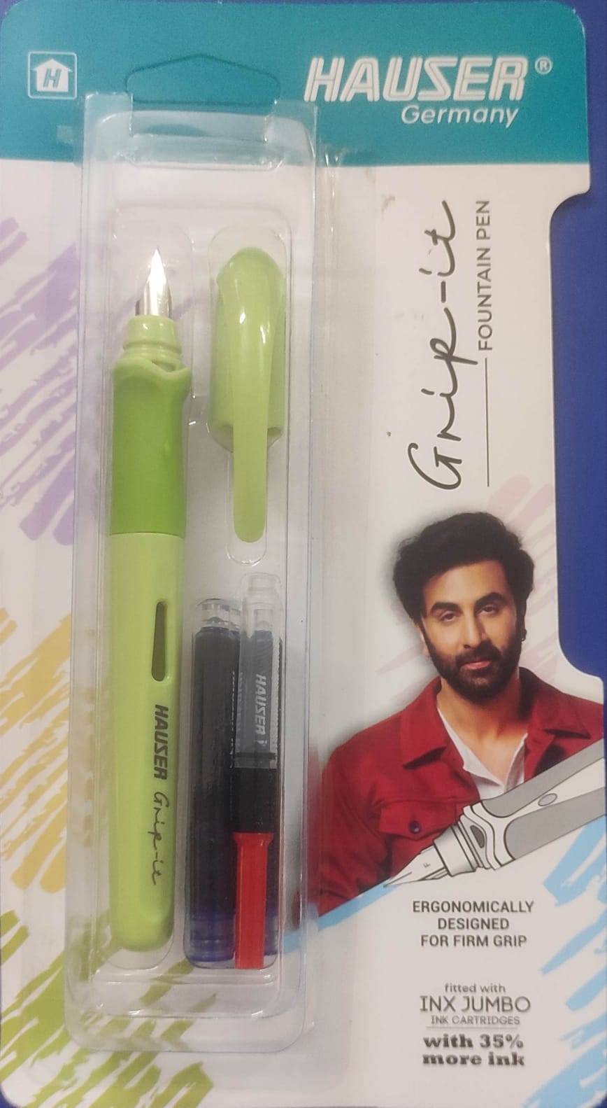 Hauser Grip-it Green color FP SKU 25500