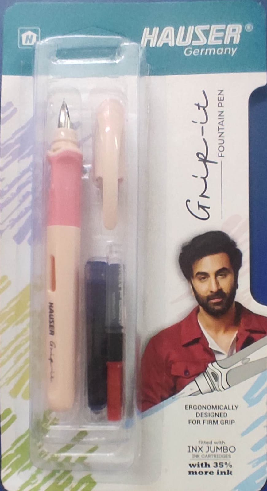 Hauser Grip-it Pink color FP SKU 25501