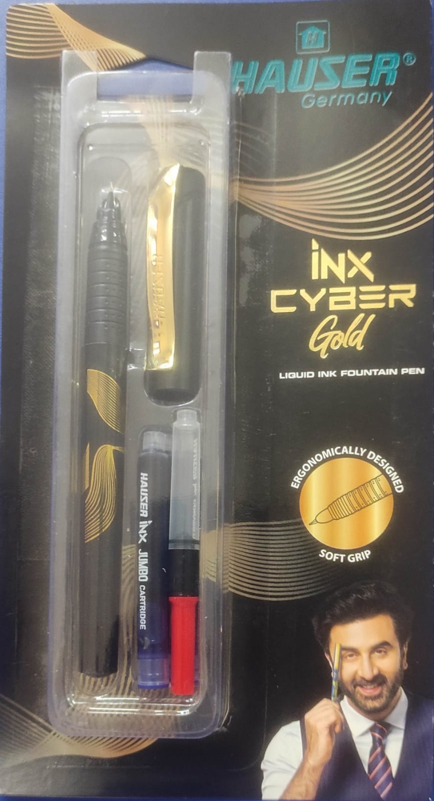 Hauser Inx Cyber Gold black FP SKU 25509