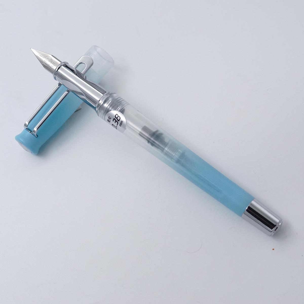 Luoshi 5505 Transparent With Sky Blue Color Body Sliver Clip And Grip ...