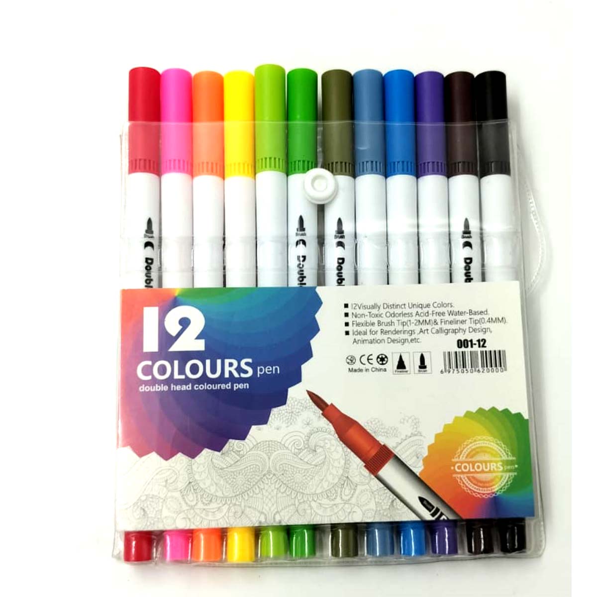 Arav Double Head Color Pen SKU 25980