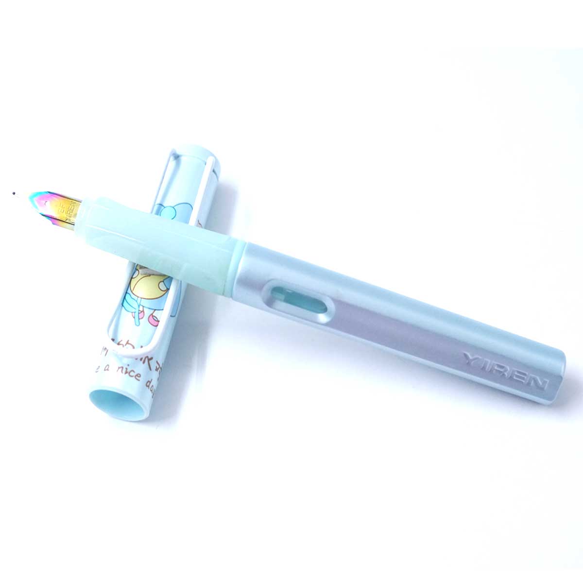 Yiren Light Blue Color Body With Whit Clip EF Tip Converter Type ...