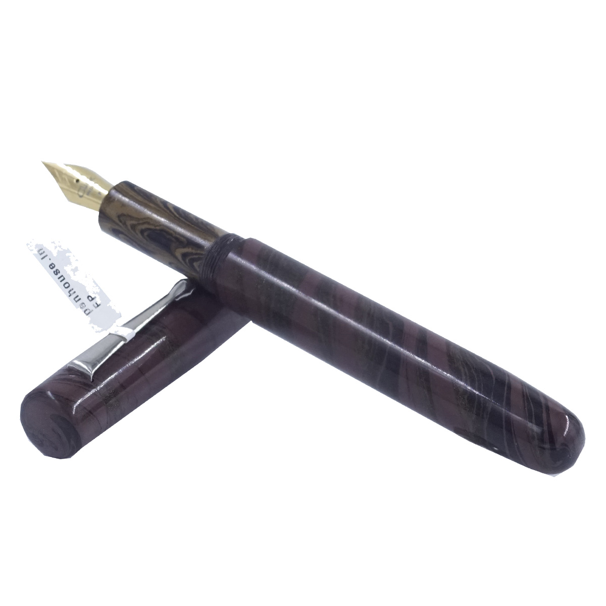 WOW Brand Model-3A Classic Ebonite Maroon With Black And Gold Color ...