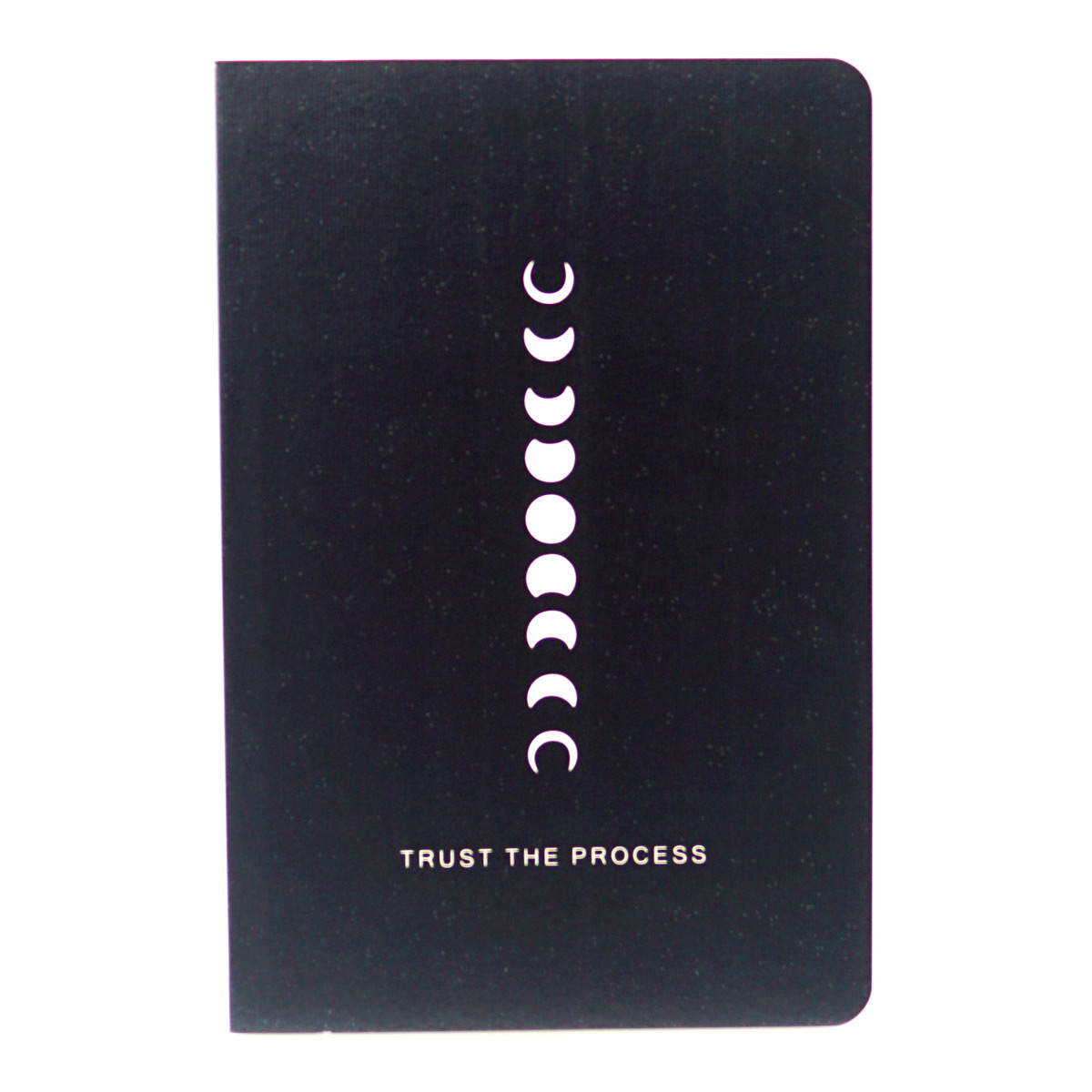 Factor A5 Black Color with Phases of Moon Design Soft Bound Ruled ...