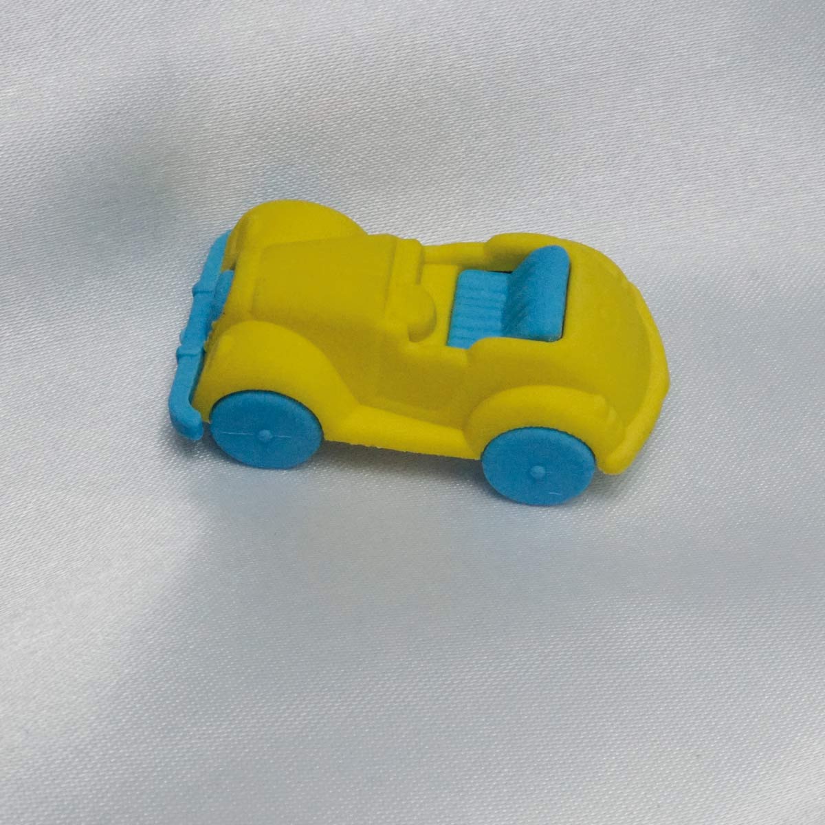 penhouse.in Yellow Color Car Design Eraser SKU 55077