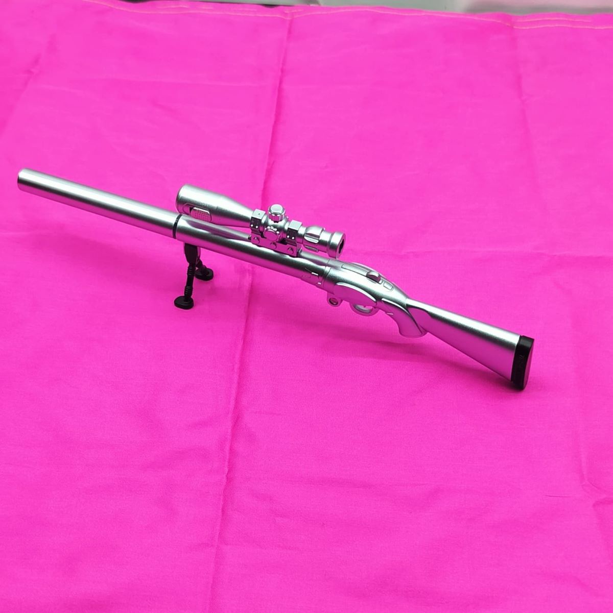 penhouse.in White Color Sniper Rifle Gun Designed Body With Focus Light ...