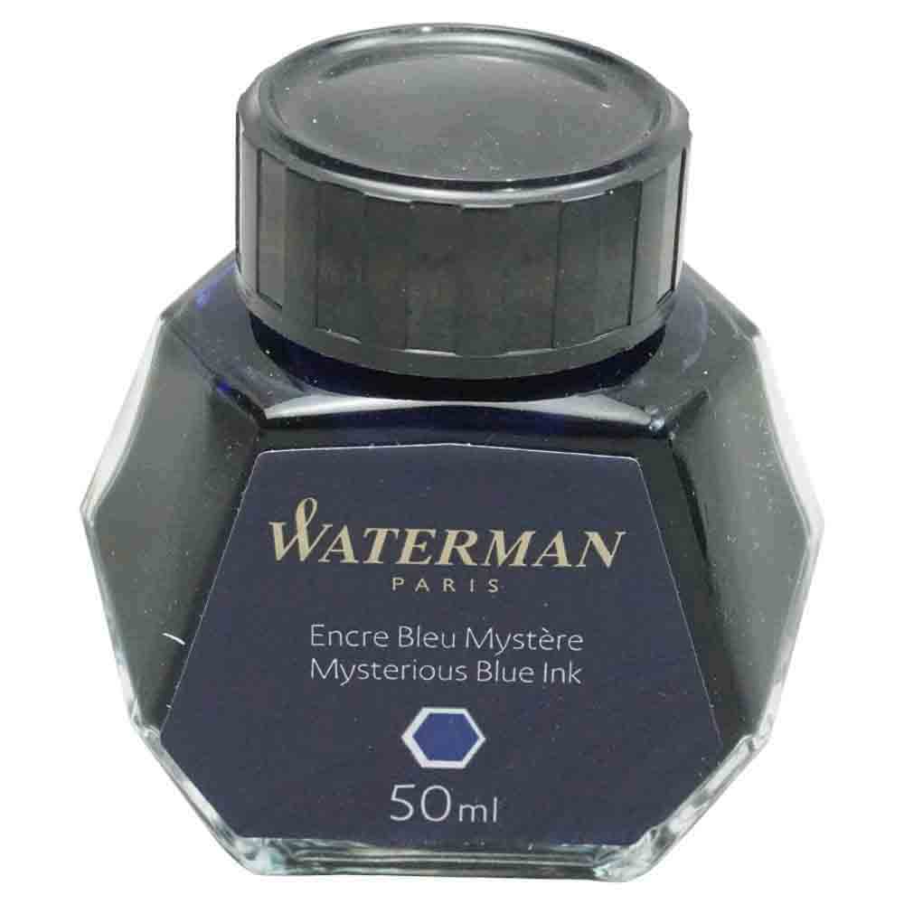 Waterman Mysterious Blue 50 ml fountain pen ink Model 70078