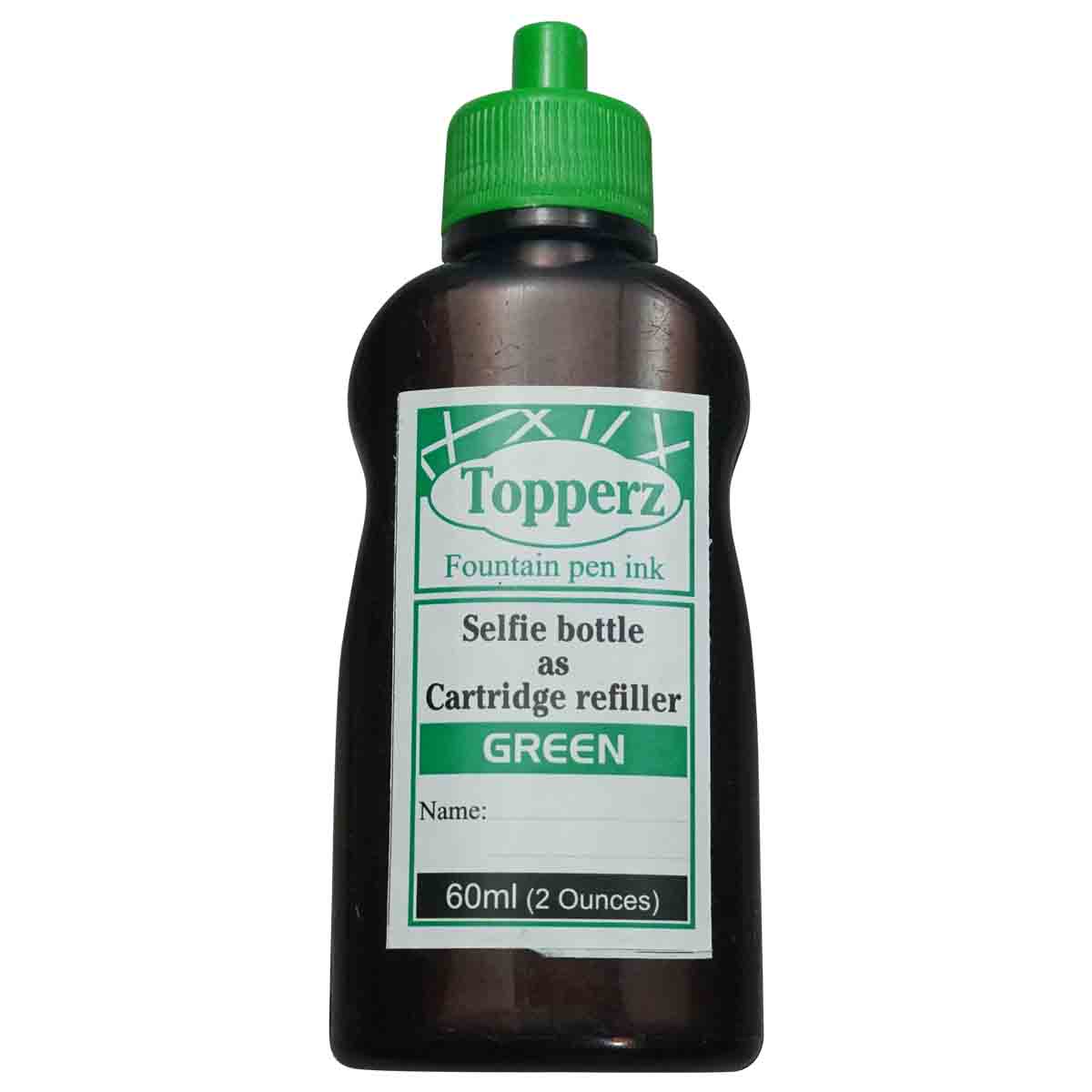 Toppers Green Ink Bottle - 60 ml Model: 70085