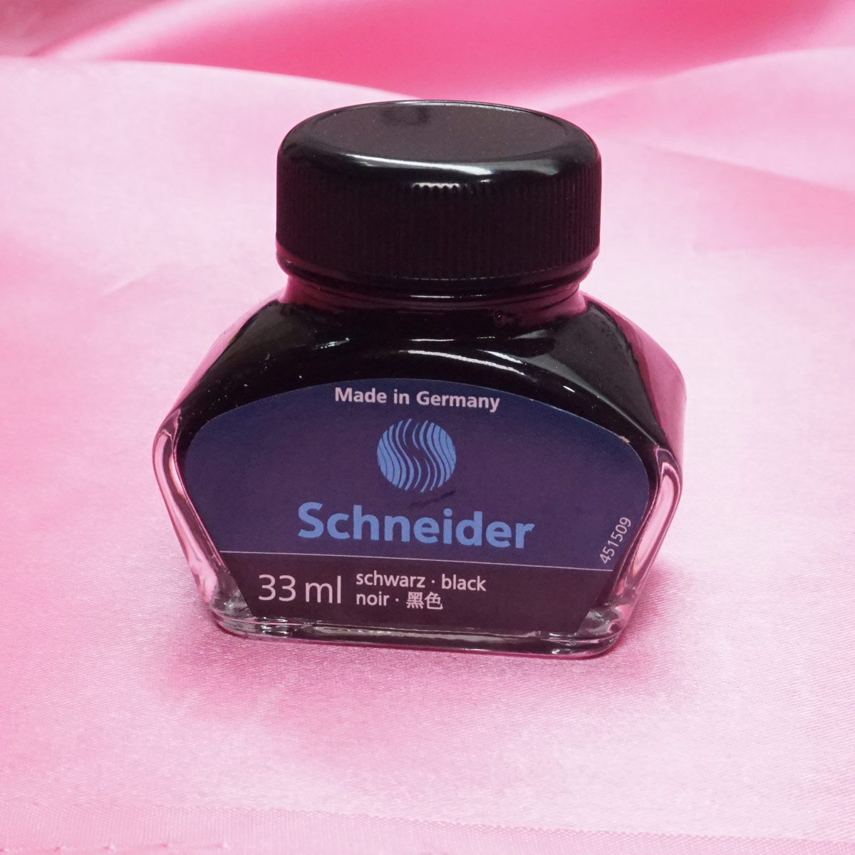 Schneider 6901 33ml Black Noir Color Ink Bottle SKU 70741