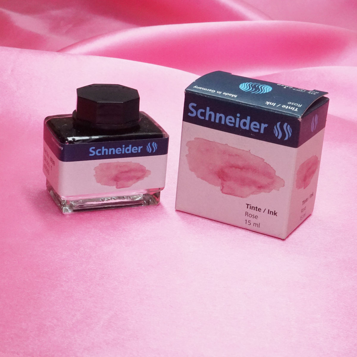 Schneider 6939 15ml Pastell Tinte Rose Color Ink Bottle SKU 70743