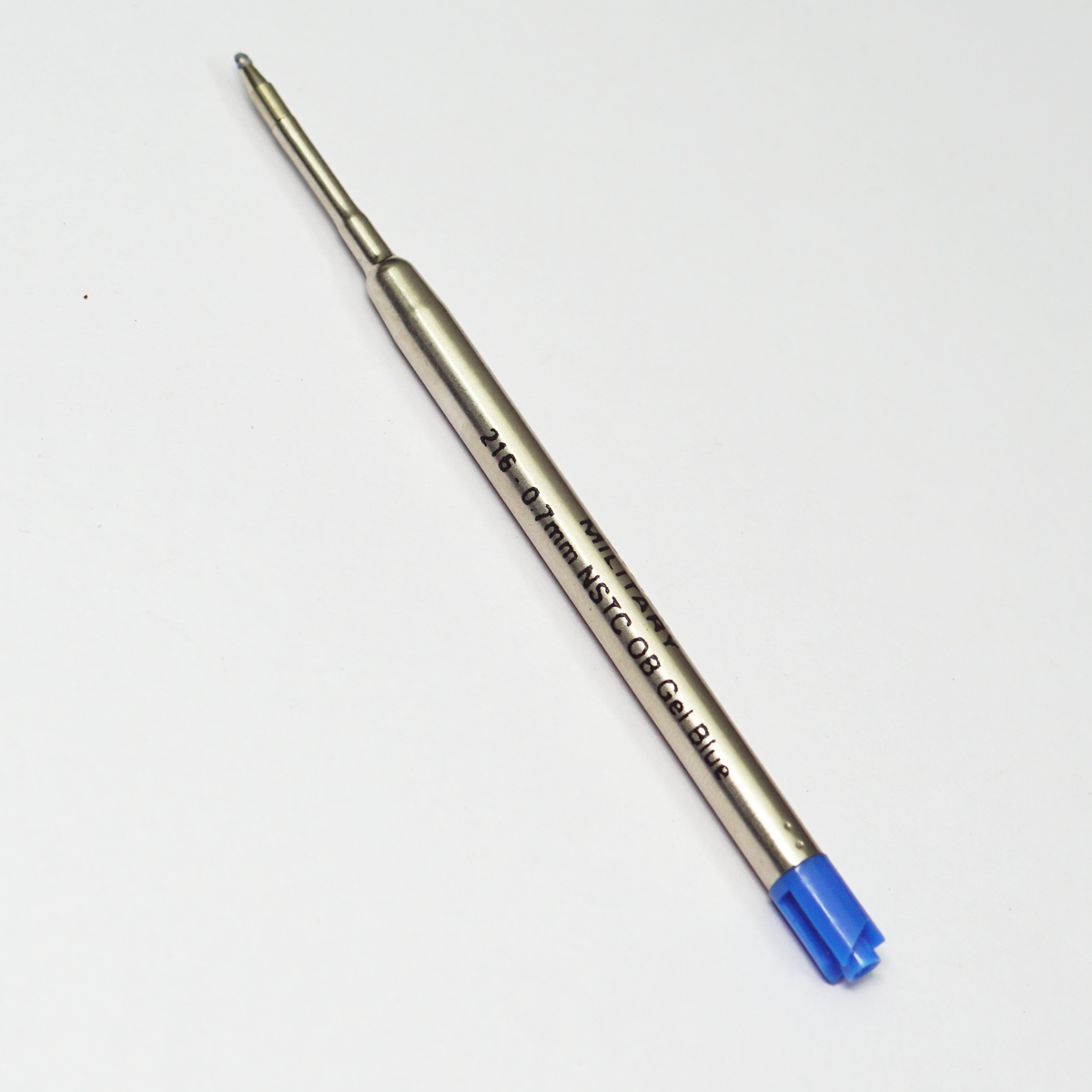 Swiss Military 0.7mm Metal Body Blue Jotter Gel Refill SKU 71125