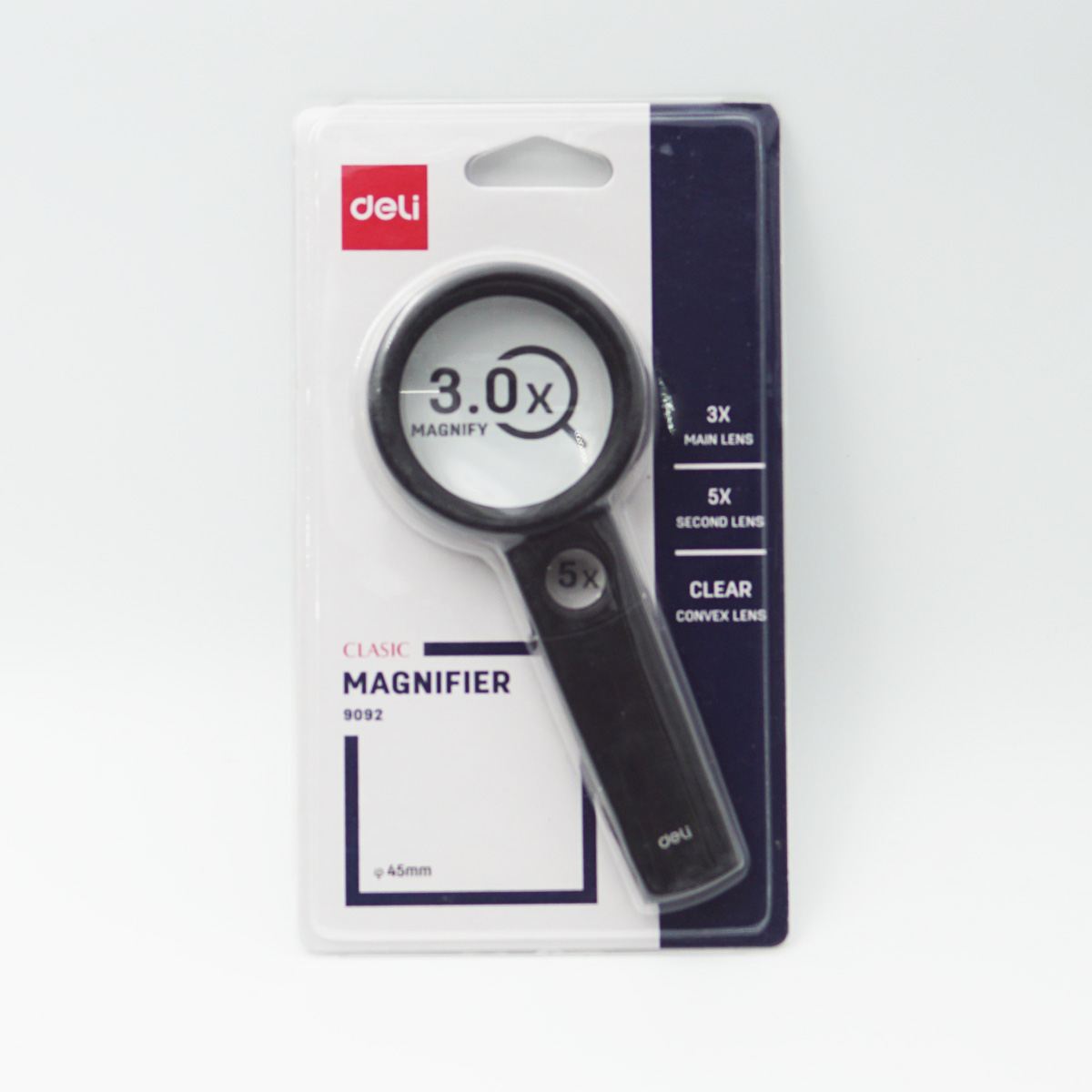 Deli 9092 45mm Clasic Magnifier SKU 96690