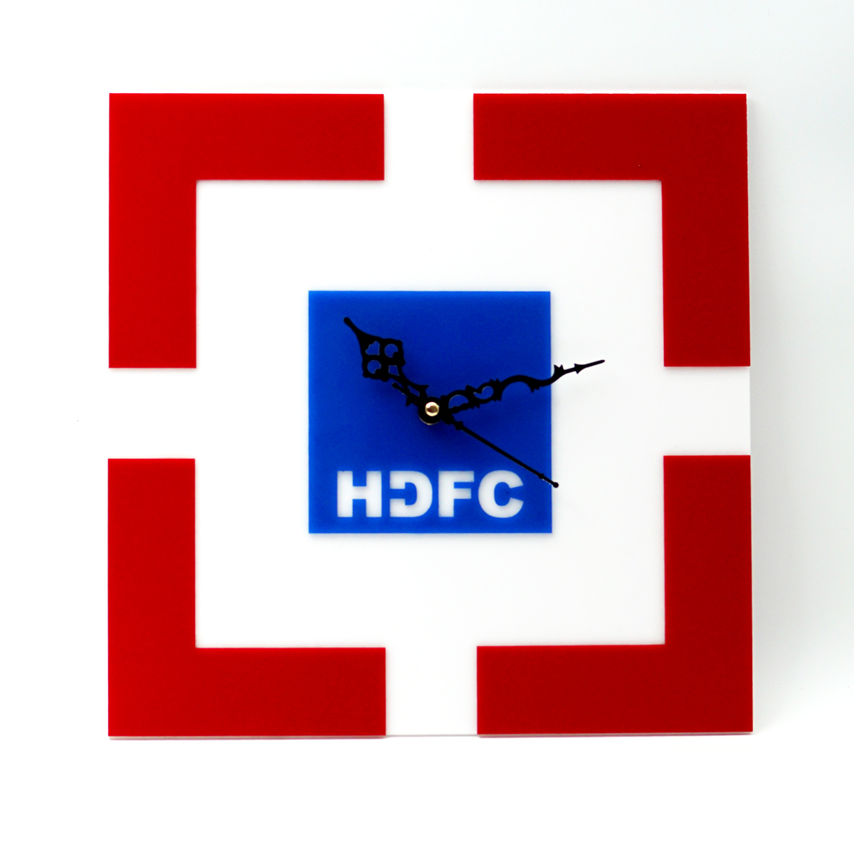 penhouse.in Customizable Acrylic Blue Color HDFC Bank Logo Design Wall ...