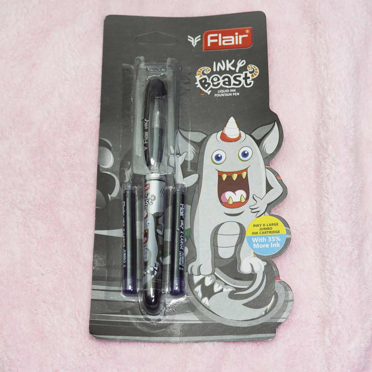 Flair Inky Beast Black Color Body Designed With Fine Nib 2 Jumbo ...