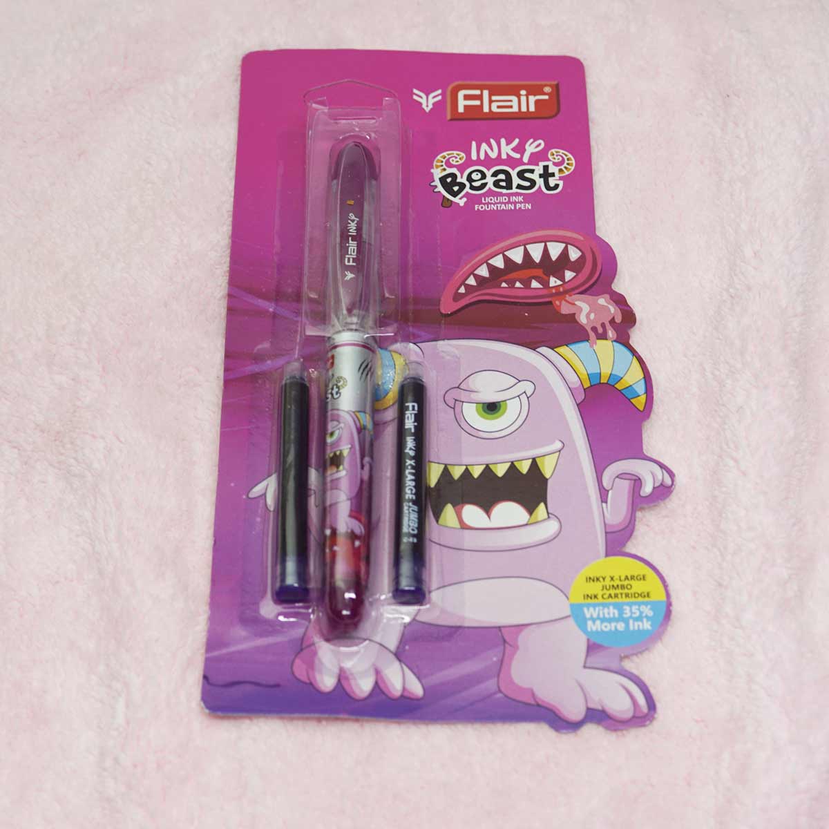 Flair Inky Beast Pink Color Body Designed With Fine Nib 2 Jumbo ...