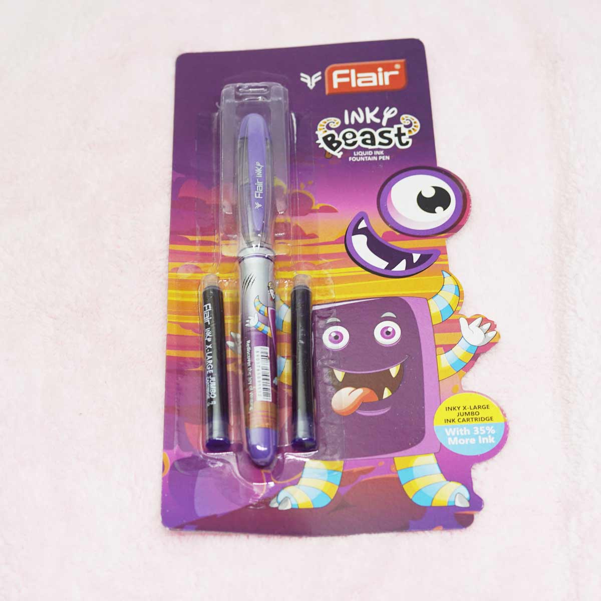 Flair Inky Beast Violet Color Body Designed With Fine Nib 2 Jumbo ...