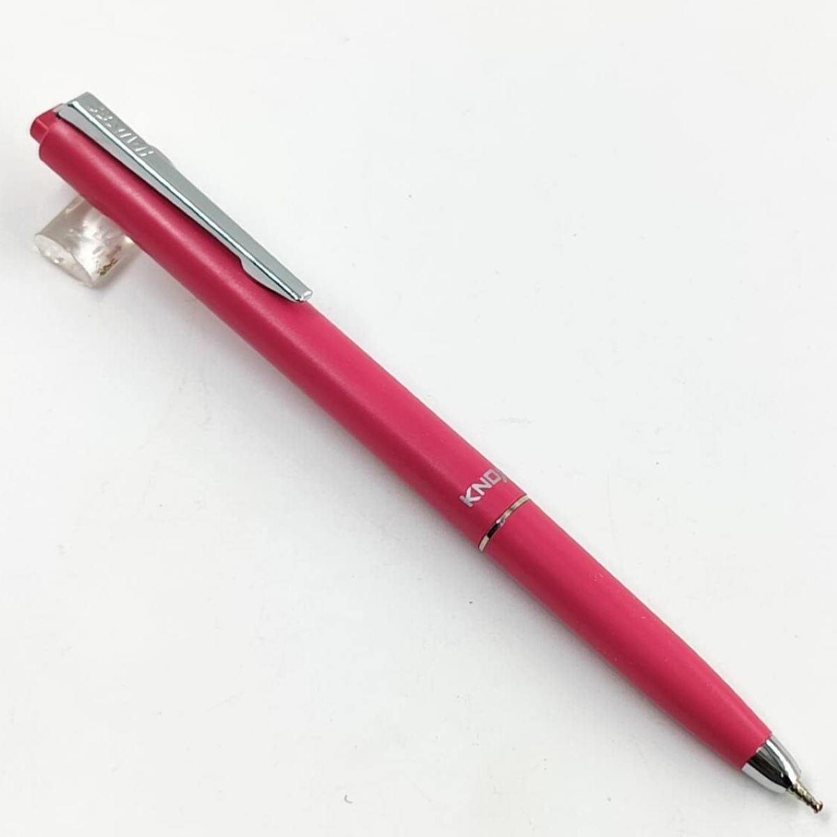 Hauser KNOX Pink Color Body Silver Clip Retractable Type Ball Pen SKU 27110