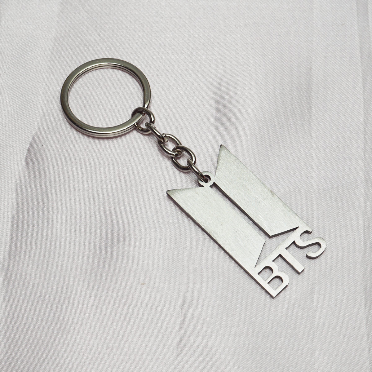 Penhouse.in Metal Rectangle BTS Symbol Keychain With Engraving SKU KP044