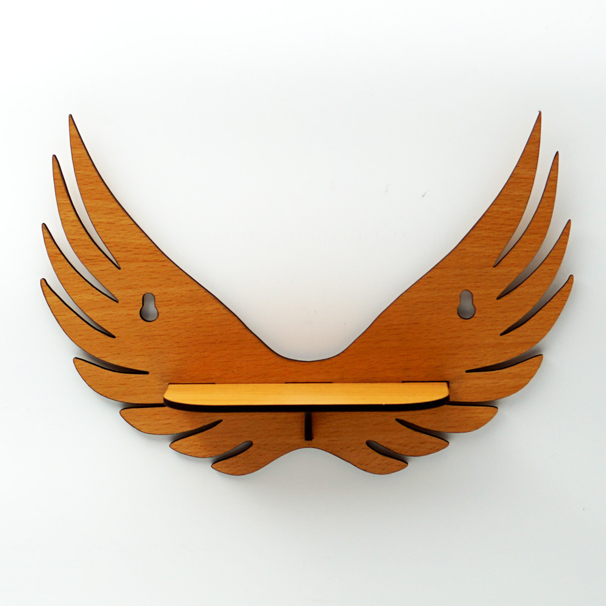 Customizable MDF Feather Design Wall Stand SKU MWS001